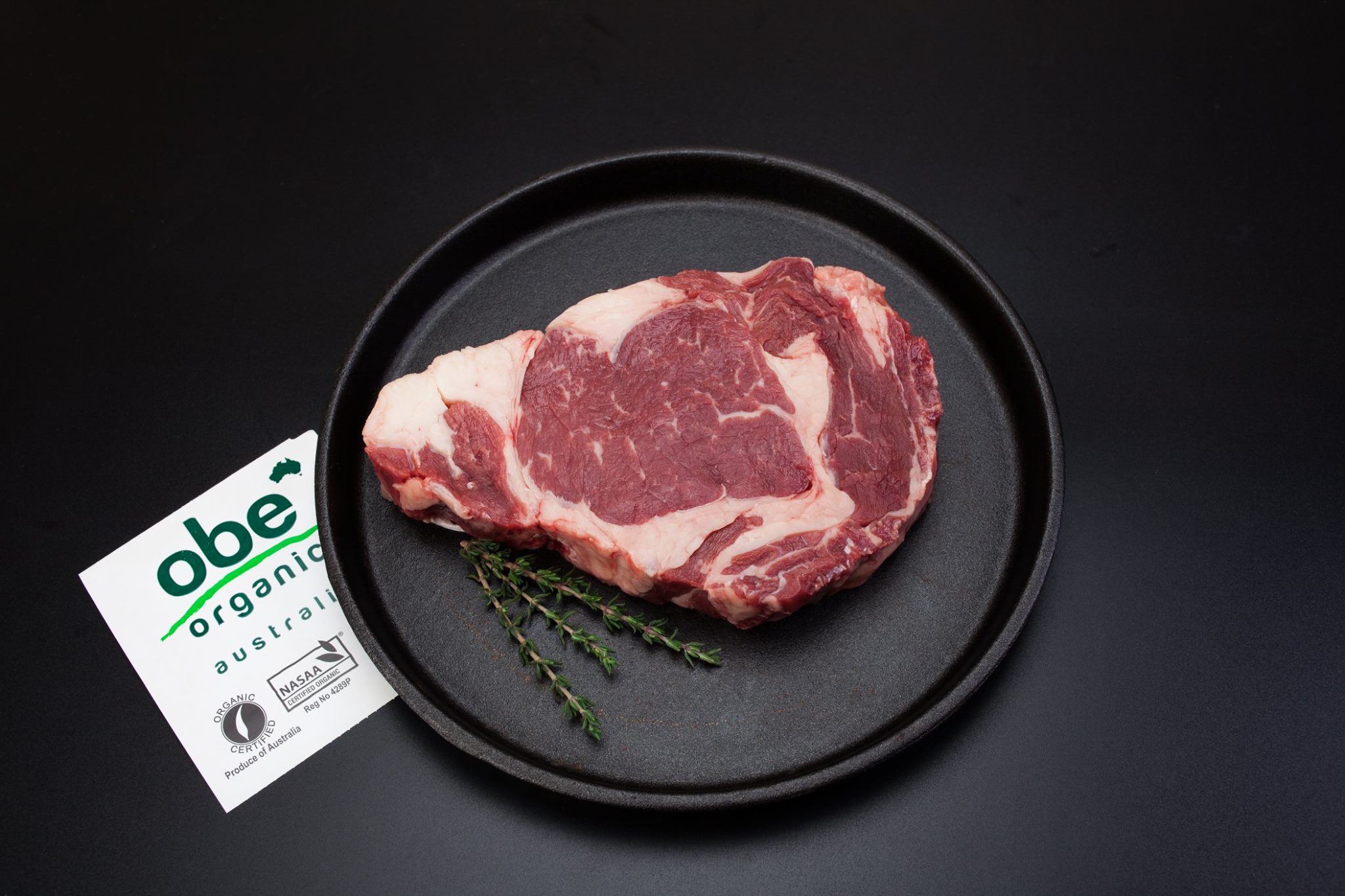 Thăn lưng bò Hữu cơ Úc OBE tươi - OBE Organic Beef OP Ribs - Foodsach.com