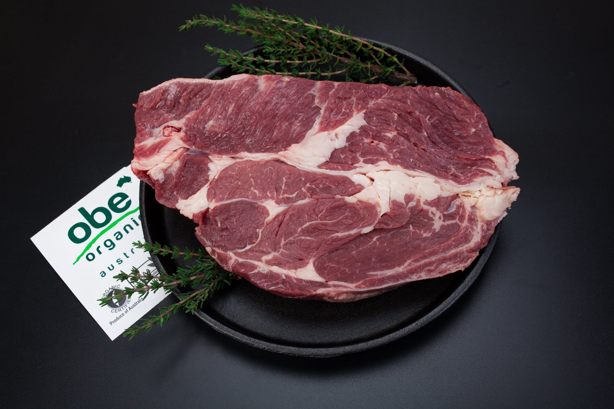 Nạc vai bò Hữu cơ Úc OBE tươi - OBE Organic Beef Chuck Eye Roll ...